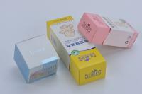 China Babycare Cosmetic Packaging Boxes Gloss Lamination Tuck Top Gift Box for sale