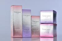 China Gold Silver Cardboard Boxes Skin Care Packaging Box Printing Gloss Lamination for sale