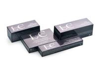 China Skincare Cosmetic Packaging Boxes Black Tuck Top Boxes Matt Lamination for sale