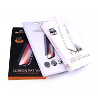 China Hanging Custom Product Boxes Phone Case Packaging Debossing CMYK Printing for sale
