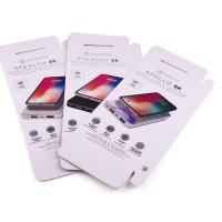 China Paper Tempered Glass Packing Box Printing 87mm*20mm*190mm for sale
