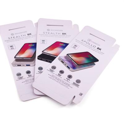 China Paper Tempered Glass Packing Box Printing 87mm*20mm*190mm for sale