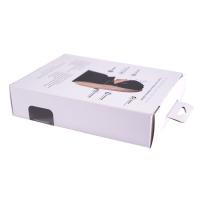 China Wireless Headphone Packaging Box Kraft Gift Box With Window 140mm*45mm*190mm for sale
