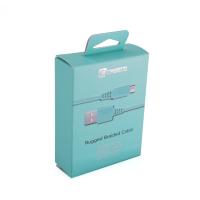 China USB Cable Tempered Glass Packing Box 75mm*30mm*100mm for sale