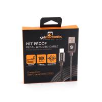 China Pantone Printing USB Data Cable Packing Box Debossing With Hanger for sale