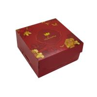 China Custom Corrugated Shipping Boxes Takeaway Cake Box Recycle Semi Gloss Lamination for sale