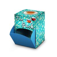 China Foil Stamping Custom Counter Display Boxes Units Cardboard Sandy Matte for sale