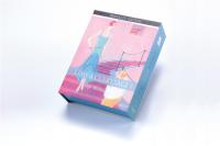 China Magnetic Rigid Luxury Cosmetic Packaging Boxes With PVC Cover CMYK Offset Printing for sale