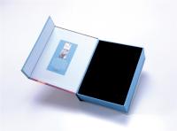 China Magnetic Rigid Luxury Cosmetic Packaging Boxes With PVC Cover CMYK Offset Printing for sale