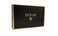 China Custom printed Rigid Cardboard Box Black For Hair for sale
