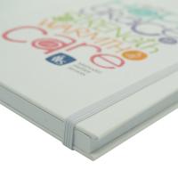 China Professional Diary Hardback Notebook Printing With Elastic Closure for sale