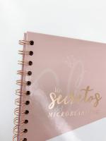 China A5 Spiral Notebook Printing Gold Foiled Planner With Package Box for sale