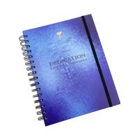 China Custom Monthly Planner Spiral Notebook Printing 8.5 Inch X 11 Inch for sale