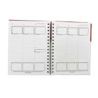 China OEM Stationery Spiral Diary Printing Visionary Wire Bound Planner for sale