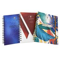 China Custom 200gsm Spiral Diary Printing 8.5 Inchx11 Inch Printed Diaries And Journals for sale