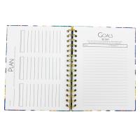 China Custom 200gsm Spiral Diary Printing 8.5 Inchx11 Inch Printed Diaries And Journals for sale