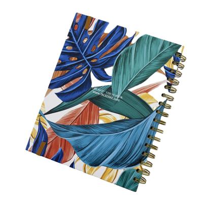 China Custom 200gsm Spiral Diary Printing 8.5 Inchx11 Inch Printed Diaries And Journals for sale