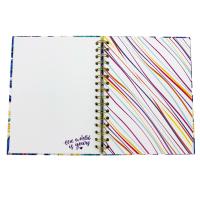 China Custom 200gsm Spiral Diary Printing 8.5 Inchx11 Inch Printed Diaries And Journals for sale