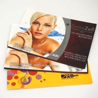China A5 Landscape Booklet Flyer Printing Swiss Zell Catalog Printing 32 Pages for sale