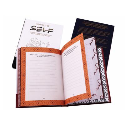China 114mmxH152mm Hardcover Book Printing Soft Touch Finishing for sale