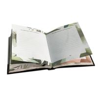 China 2.5MM Chipboard Journal Book Printing 220 Pages Interior Logo Foiled Finishing for sale
