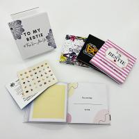 China 5x5 Inch Small Sticker Book Hardcover Notebook Printing Matt Lamination for sale
