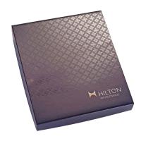 China Lid And Base Style Cosmetic Gift Package Box Matt Black for sale