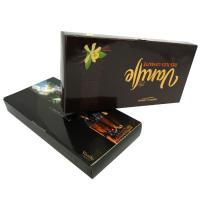 China Vanilla Essential Oil Paper Package Box With Divider Inner Tray 350gsm for sale