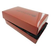 China OEM 350gsm Wig Box Packaging Printing Lid And Base Paper Box With Satin Cloth Inner Tray for sale