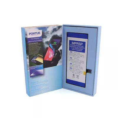 China C1S Art Paper Battery Packaging Box With Sleeve Printed Paper Box for sale