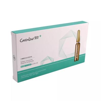 China Essence Ampoules Cosmetic Packaging Boxes Printing Full Color Sleeve for sale
