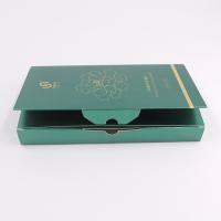 China Facial Mask Cosmetic Packaging Boxes 375gsm Silver Card for sale