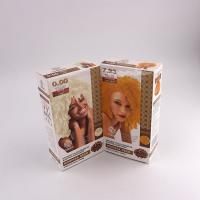 China 350gsm White Board hair packaging box Customized Size for sale