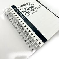 China Custom Handbook Spiral Notebook Printing With Index Tabs for sale