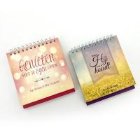 China Mini Wire O Book Spiral Calendar Printing Service With Stander CMYK for sale