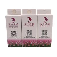 China 350gsm White Board Cosmetic Packaging Boxes Offset Printing With Hang Hole for sale