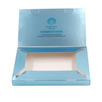 China 375gsm Silver Board Cosmetic Packaging Boxes Book Style Skincare Paper Box for sale