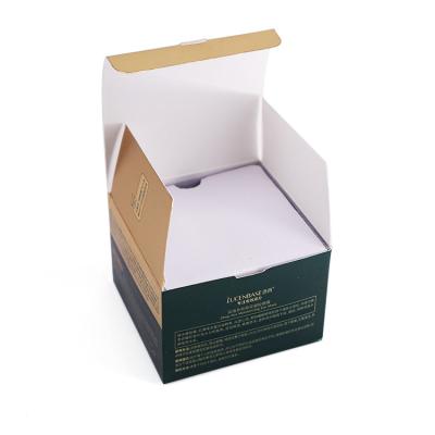 China OEM Silver Embossing Cosmetic Packaging Boxes For Skincare for sale