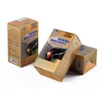 China FSC 375gsm Cardboard Medicine Packaging Box Auto Bottom Phamacy Paper Carton Printing for sale