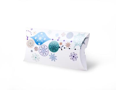 China Printed Wig Pillow Box Cosmetic Pillow Package Boxes Printing Service for sale