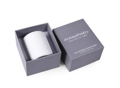 China Custom Kraft Paper Candle Box Aromatherapy Package Boxes Printing For Cosmetic for sale