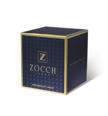 China Perfumed Soy Candle Paper Box Printing Cosmetic And Candle Package Box Printing for sale