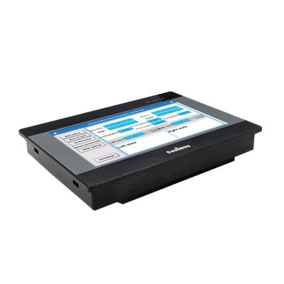 China Coolmay 7 Inch HMI PLC All-in-One with 24DI 20DO and MODBUS RTU RS485 RS232 Programmable Logic Controller for sale