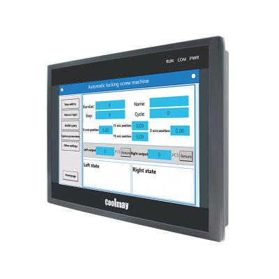 China EX3G Series 1024*600 Coolmay HMI PLC 10.1 Inch TFT Touch Screen PLC HMI All In One for sale