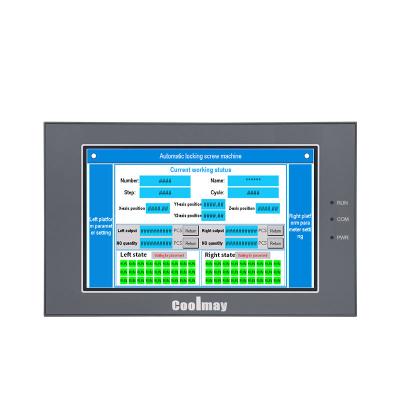China EX3G Relay Output PLC Touch Panel 32K Program Capacity PLC HMI All In One for sale