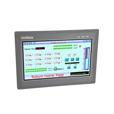 China Coolmay 10Inch HMI PLC All-in-One Machine with Built-in Analog Inputs and Outputs and 24DI/20DO Maximum I/O Points for sale