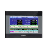 China 7 Inch Industrial Control HMI Touch Panel Flexible LCD Panel With RS232/RS485 Interface for sale