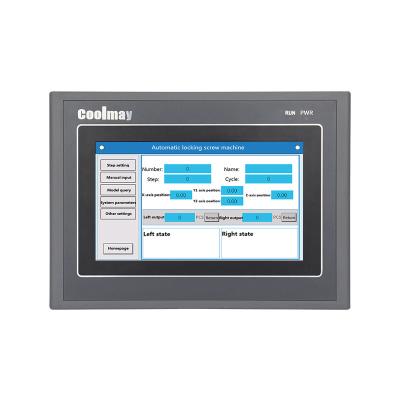 China Coolmay 226*163*35.6mm HMI PLC All In One 7In Touch Panel DC24V Controller for sale