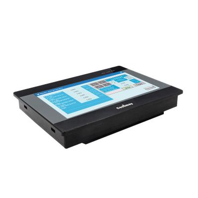 China Coolmay EX3U-8070H-2AD2DA 7 Inch Small Mini Plc HMI Integrated Industrial 24v Digital Analog Input Touch Screen Panel for sale