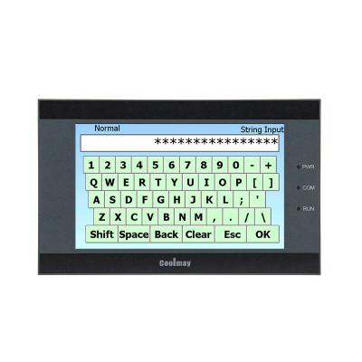 China 5 Inch HMI Operator Panel 800*480 HMI Control Panel DC24V 65536 True Colors for sale